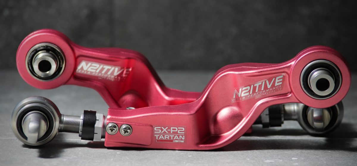 N2ITIVE Adjustable Rear Camber Arm Kit For Tesla PLAID Model S/X